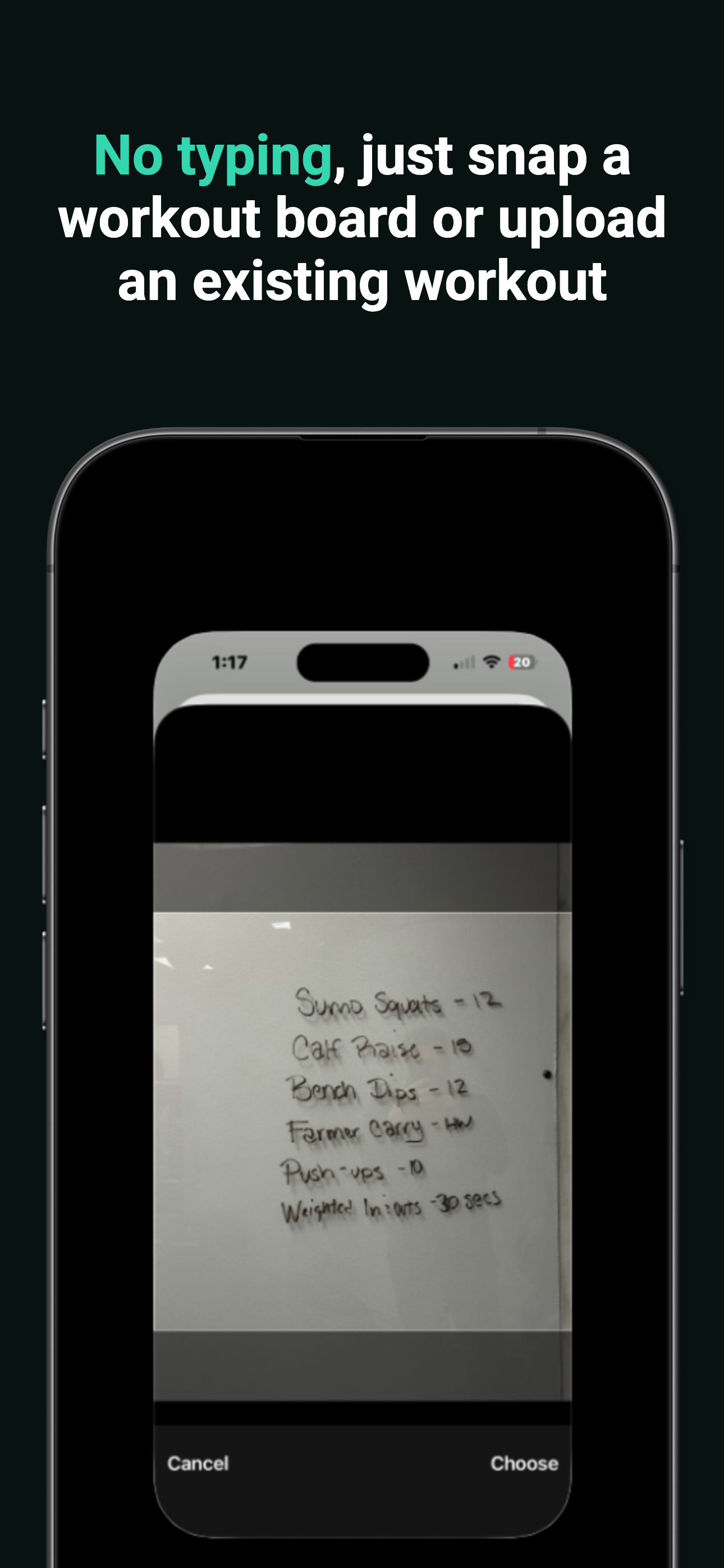 SnapRepIQ - Professional Workout Management