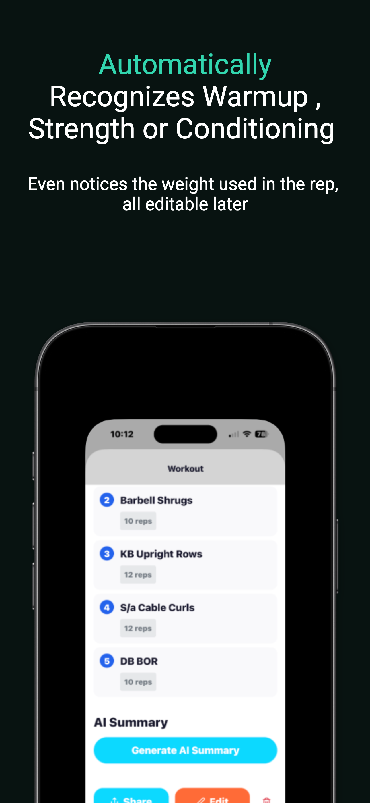 SnapRepIQ - Professional Workout Management